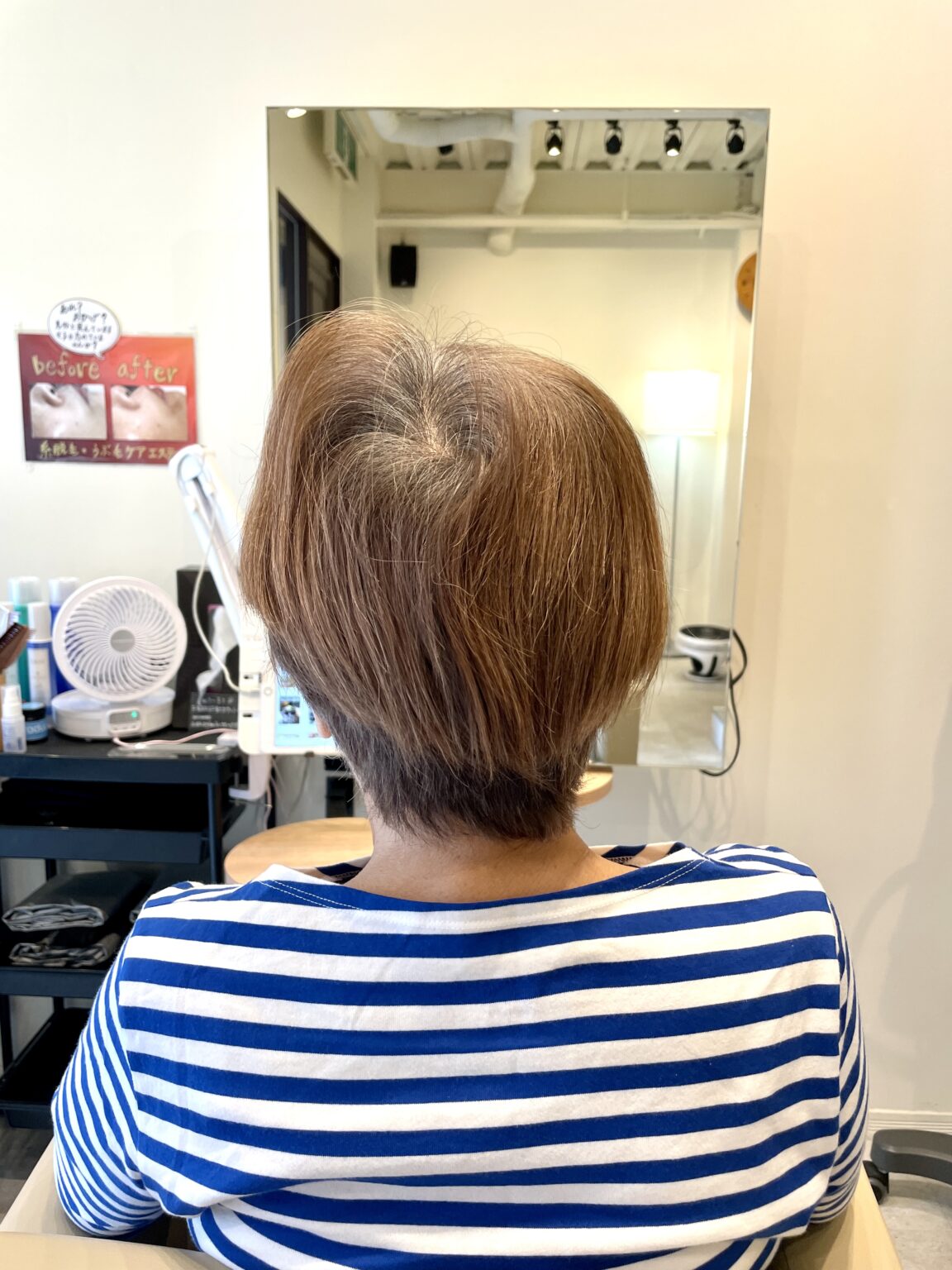 若く元気に見せテンションも爆上がりな ツーブロックで刈り上げたショートバングのマッシュショート | manitoga（マニトガ）